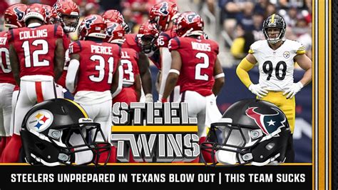 The Steelers Suck Texans Blow Out Steelers 30 6 Another Blowout Loss
