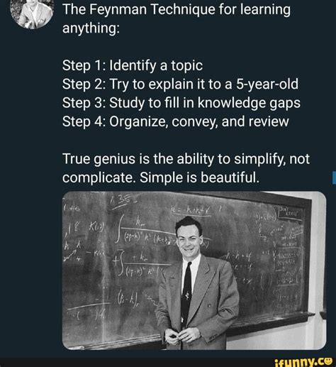 The Feynman Technique For Learning Anything Step 1 Identify A Topic