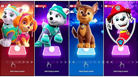 PAW Patrol All Video Megamix Everest Vs Skye Vs Chase Vs Marshall YouTube