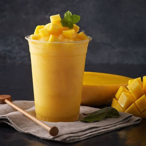 แจกสูตรและวิธีการทำ มะม่วงมะนาวปั่น Mango Lime Smoothie