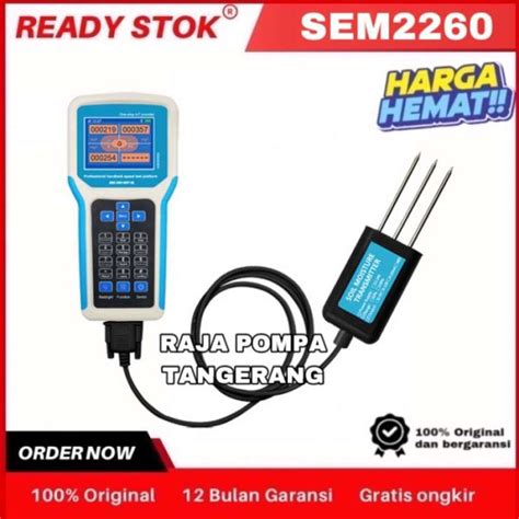 Promo Sentec Sem2260 Agriculture Soil Npk Ph Ec Analyzer Sensor 7 In 1