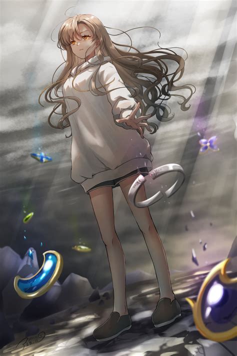 Safebooru 1girl Absurdres Arm At Side Asukaru Magika Ru Black