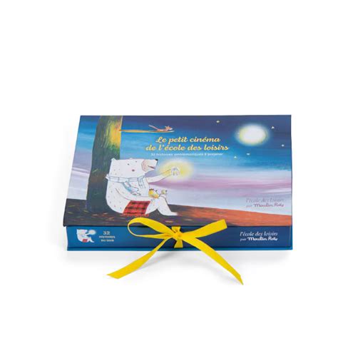 Coffret Cinéma Luxe Lampe à Histoires Version école Des Loisirs