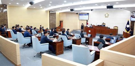 화순군의회 제260회 임시회 개회화순매일신문