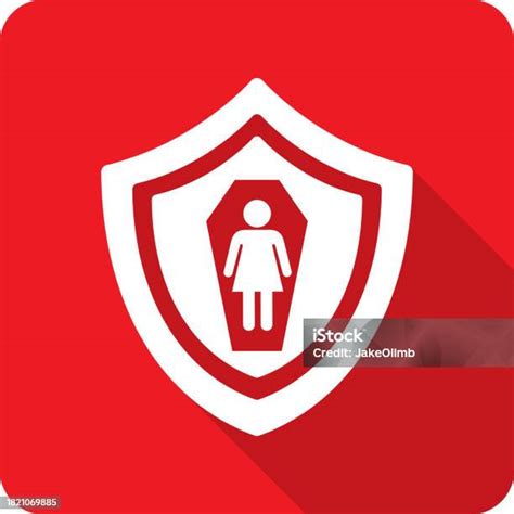 방패 여자 관 아이콘 실루엣 막는 동작에 대한 스톡 벡터 아트 및 기타 이미지 막는 동작 사람들 개념 Istock