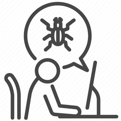 assurance bug detect found qa quality icon download on iconfinder