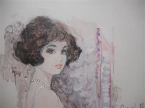 Yahoo オークション ベルナール シャロワ Bernard Charoy 水彩 原画