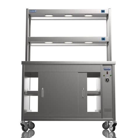 Double Tier Gantry And Pass Through Hot Cupboard 1200 Nordstar