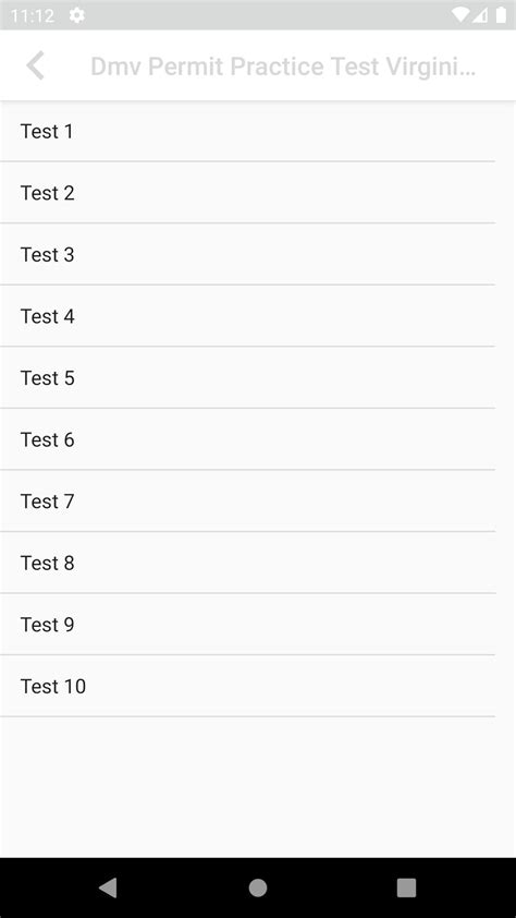 Dmv Permit Practice Test Virginia 2021 Apk Für Android Herunterladen