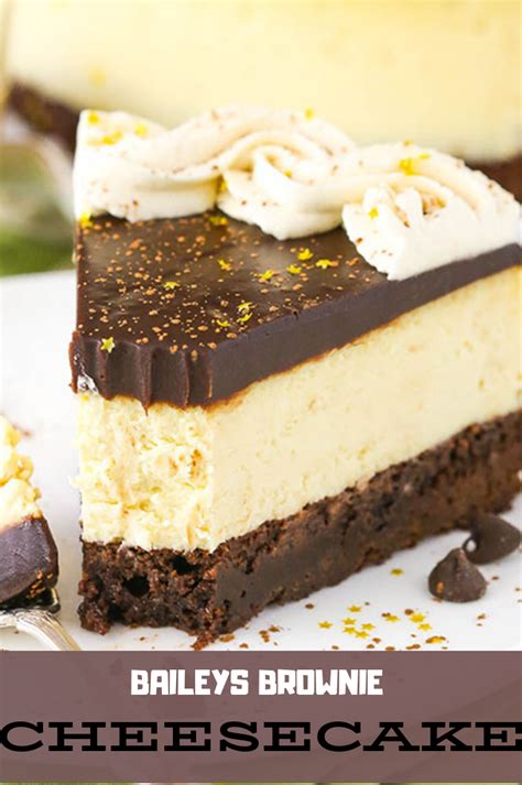 Baileys Brownie Cheesecake Vivian Recipes
