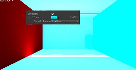 Dynamic Emission With Real Time Giunity 56 Unity Engine Unity