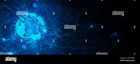 Abstract Artificial Intelligence Cloud Computing Machine Learning Technology Web Background