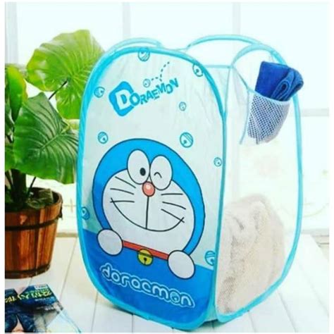 Jual Keranjang Laundry Motif Doraemon Keranjang Baju Kotor Doraemon