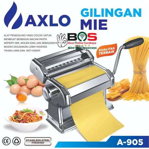 Jual Pasta Maker Gilingan Mie Gilingan Molen Axlo 905 Shopee Indonesia