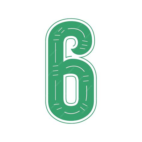 Premium Vector Number 7 Colorful Lettering Jersey Number