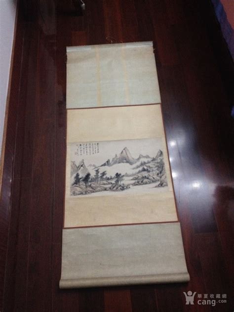 顾若波山水画 嘉行山水画 清周山水画 大山谷图库