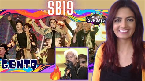 Sb19 Performs ‘gento On ‘all Out Sundays Unmatchable Energy