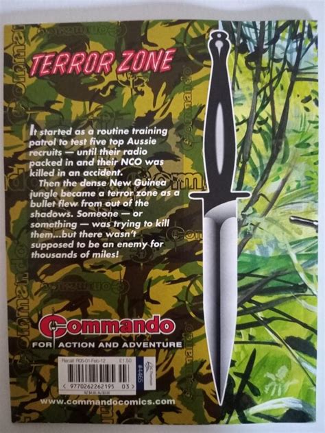 Commando Comic No 4465 Terror Zone Letsgocommando