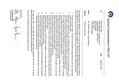 Covid 19 Action Plan Nurol Llc