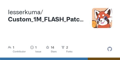 Github Lesserkumacustom1mflashpatcher
