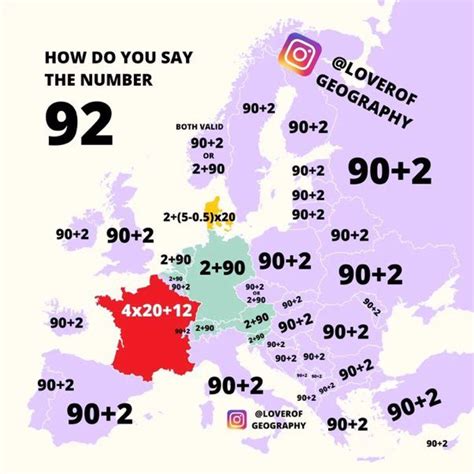 Europe Map With Numbers Drusie Kimberlyn
