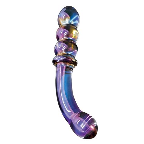 Leto Magic Glass Double Ended G Spot And Prostate Dildo Nexusflexco Flexible Intimacy Strap Ons