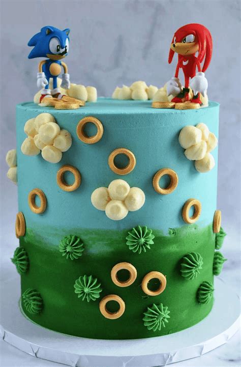 Sonic The Hedgehog Birthday Cake Ideas Images Pictures