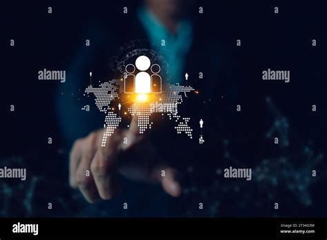 Customer Relationship Management Crm Hr Human Resource Search Personnel Global Structure