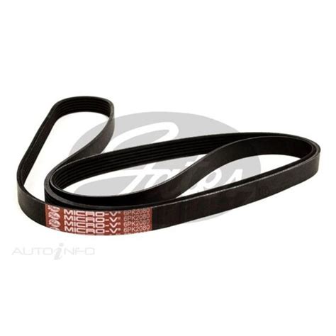 Gates Drive Belt Micro-V - 6PK2080 | Supercheap Auto