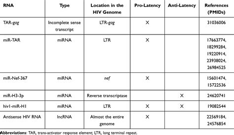 Hiv Latency And Rna Hiv