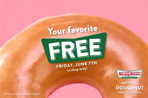 Krispy Kreme Free Doughnut Day 2024 Canada Minna Sydelle