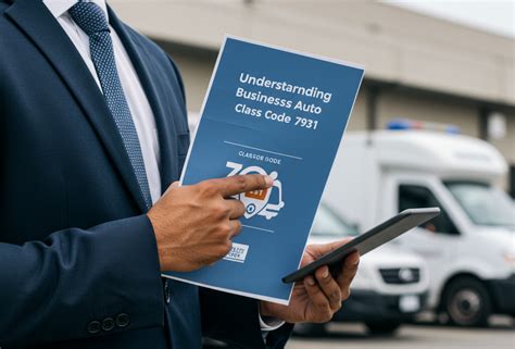 Understanding Business Auto Class Code 7931 A Complete Guide For Companies Uk