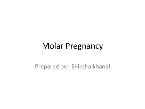 Molar Pregnancypptx