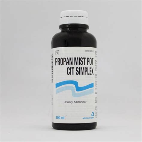 Propan Mist Pot Cit Simplex 100ml Delmed
