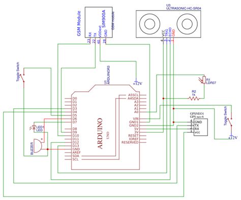 Arduino Uno Radar With Ultrasonic Resources Easyeda