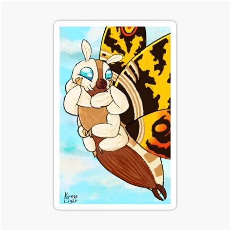 Mothra Stickers Redbubble