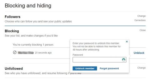 Linkedin How To Blockunblock People Technipages