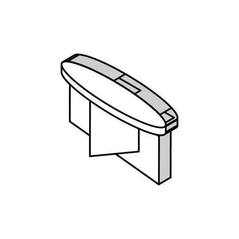 Coffee Table Living Room Isometric Icon Vector Illustration 39838092