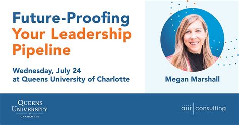 Megan Marshall To Speak At Queens University Aiir Consulting