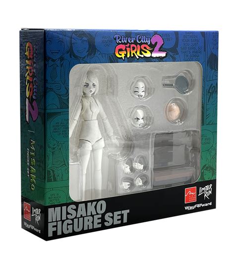 River City Girls 2 Figure Sets White Limited Run Games