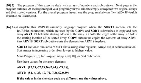 Microprocessors Systems Msp G Microprocessor Chegg