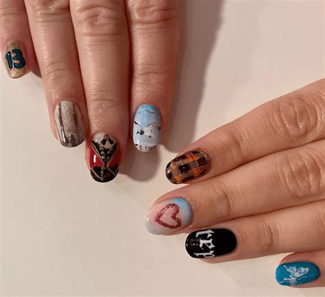 35 Taylor Swift Inspired Nails Nail Art Ideas For Fans