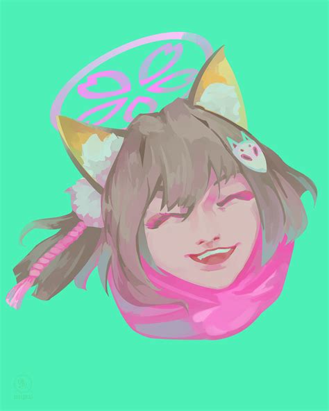 구아슈유화 느낌의 멋진 두상 초상화 D 크몽