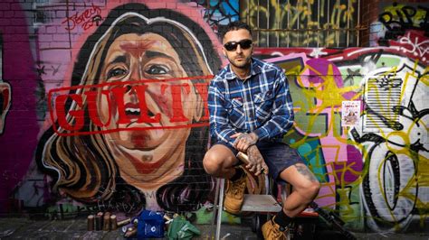 Jarrod Grech ‘jgrech Talks His Viral Melbourne Mural Of Erin Patterson The Advertiser