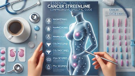 Essential Cancer Screening Timeline A Comprehensive Guide 2024 Jaseph