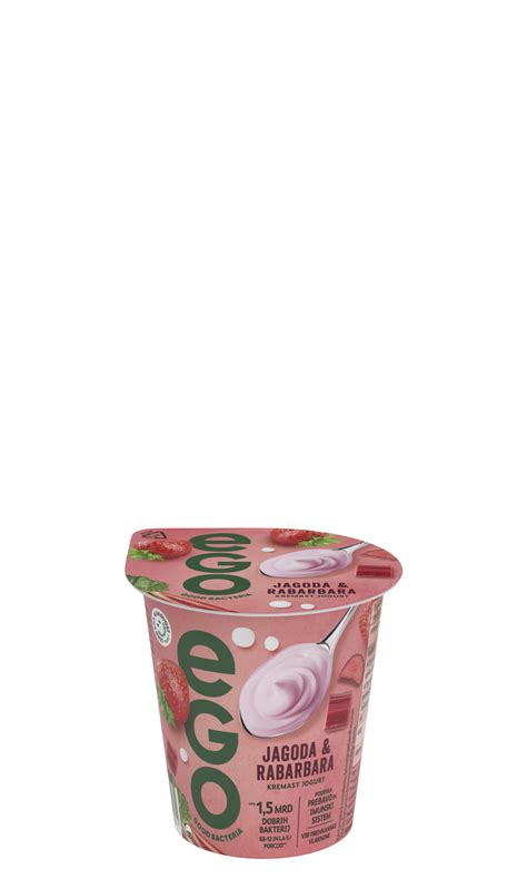 Ego Jagoda Rabarbara Ljubljanske Mlekarne