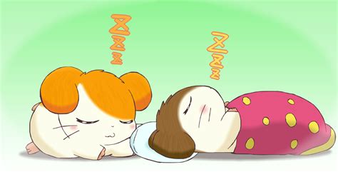 とっとこハム太郎 ハム太郎スリープ Namanamaのイラスト Pixiv