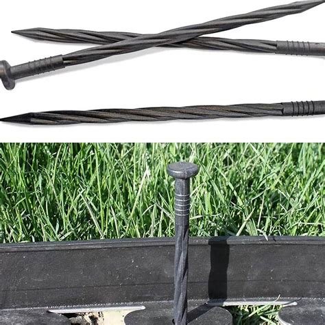 Landscape No Dig Lawn Garden Edging Kit 10m Flexible Durable Border