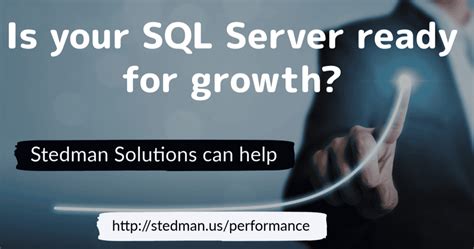 Sql Server Performance Assessment By Stedman Solutions Database