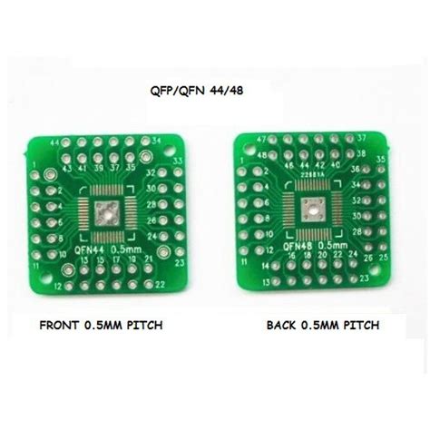 QFP TQFP LQFP FQFP SOP SSOP QFN LFCSP To DIP Mm Through Hole